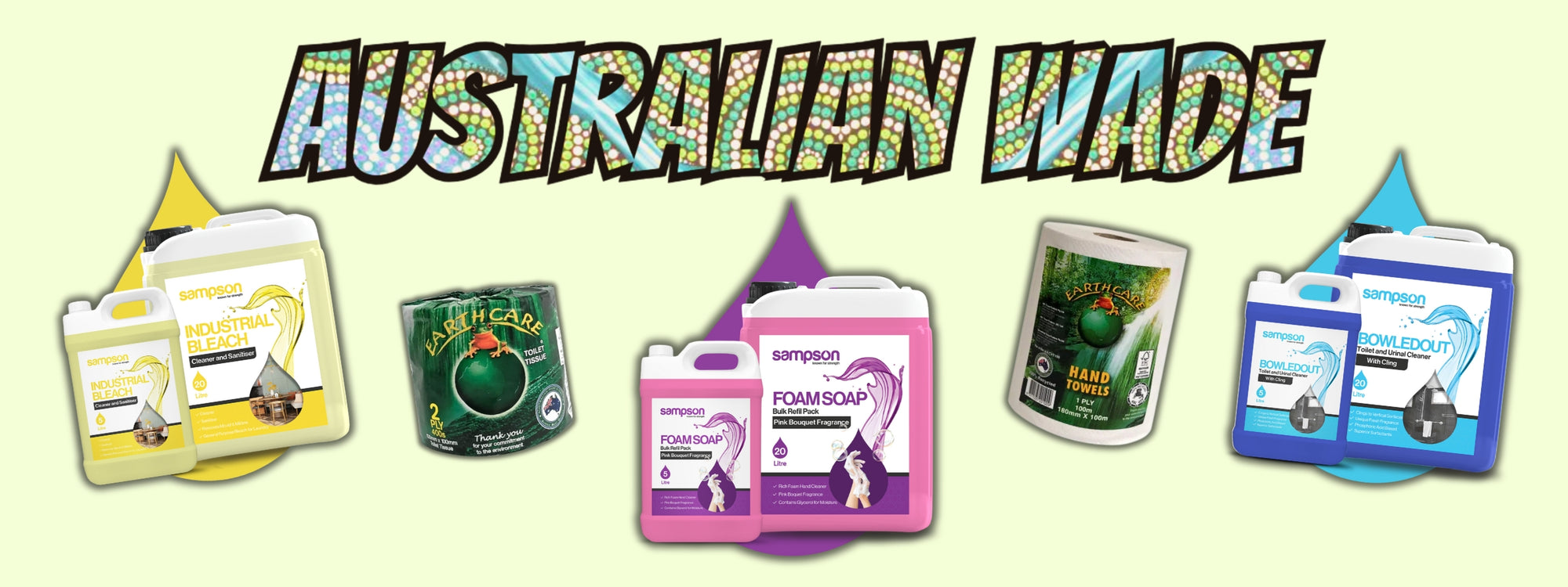 Australian Made Paper & Cleaning Products - Australian Wade