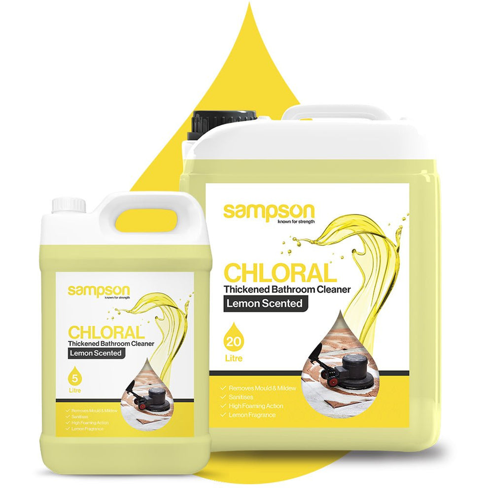 Chloral Thickened Bathroom Cleaner Lemon Scented – Australian Wade