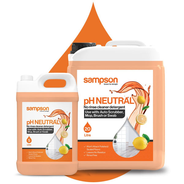 PH Neutral Floor Cleaner for Sealed/Polished Floors (No Rinse ...